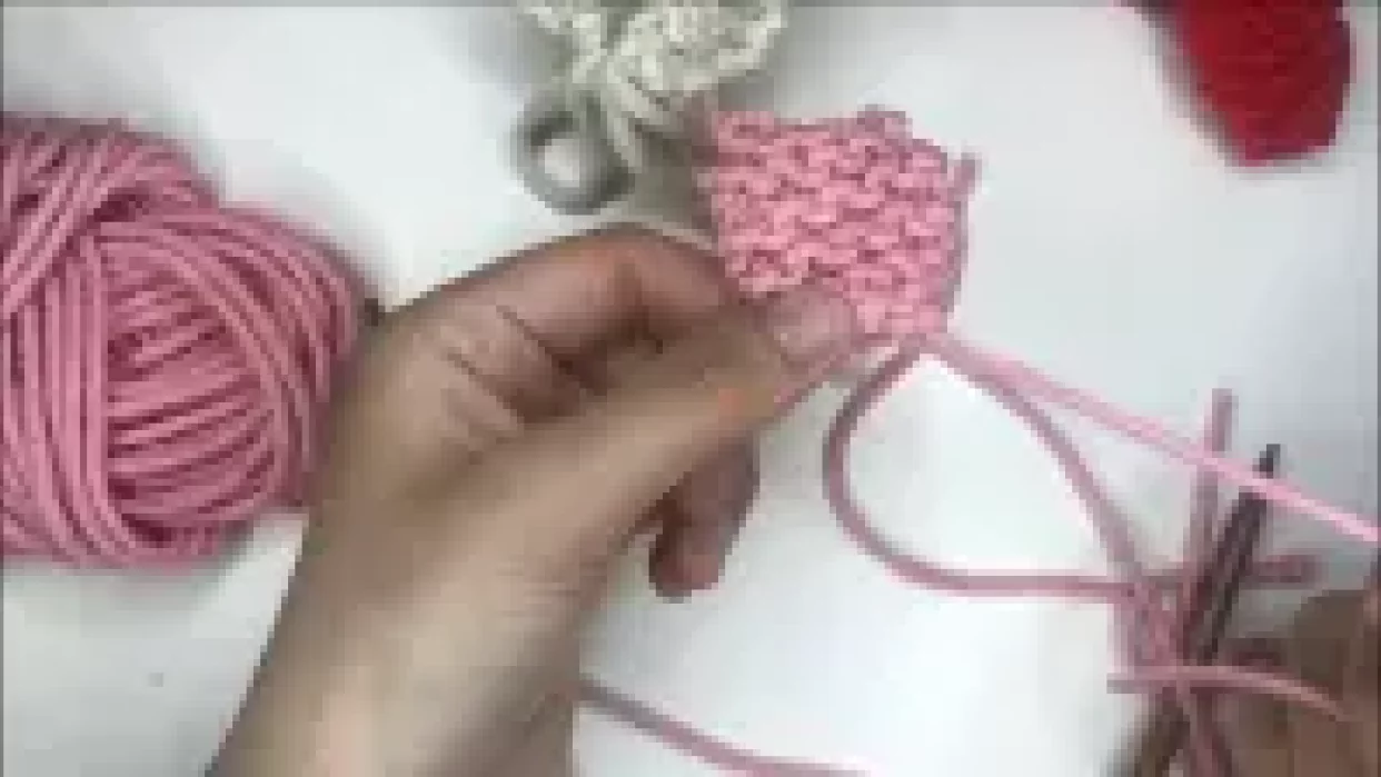 绒尚手工-抖音同款毛线小熊手环编织教程