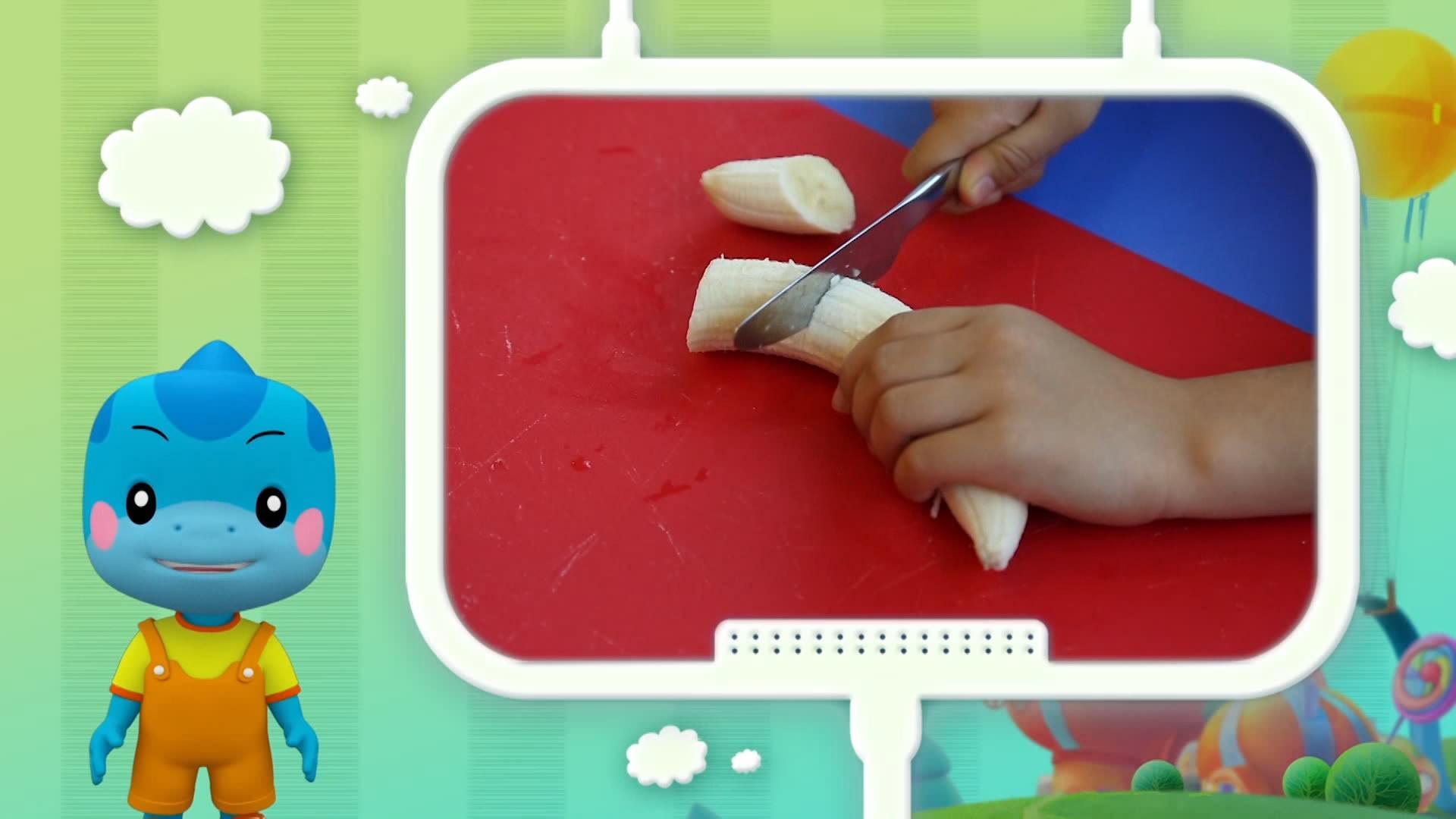 蓝迪安全教育 安全使用水果刀