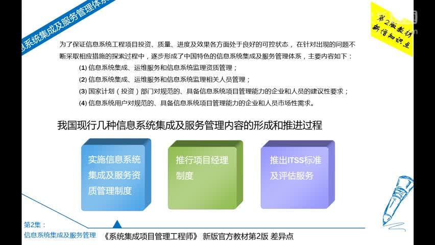 中项系统集成项目管理工程师第2版第2章差异知识点解析