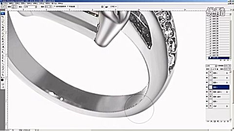 用PS首饰钻石宝石修图教学