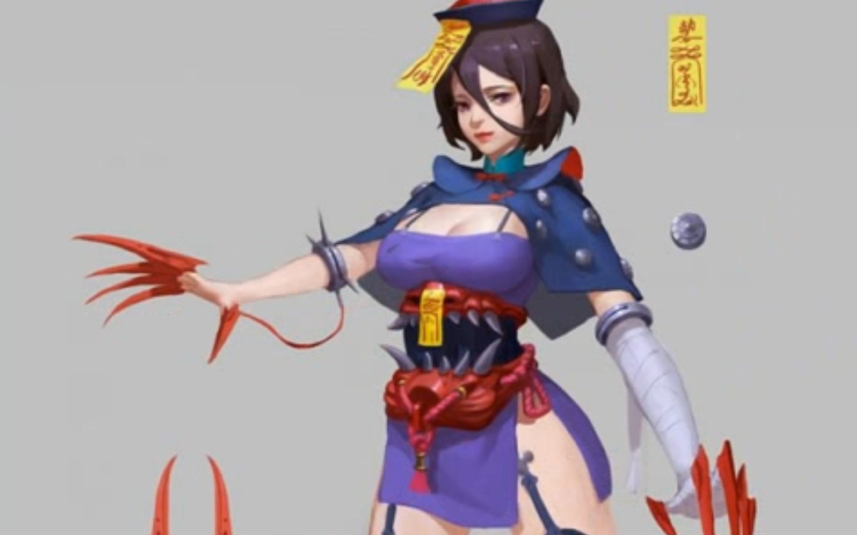 女性僵尸角色3D模型MAX制作案例讲解