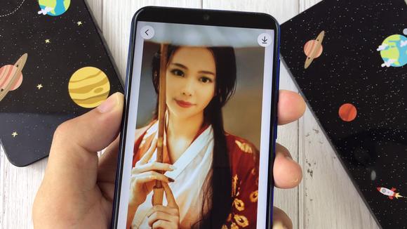 把自己照片做成古装的微信头像,操作很简单,自己穿上汉装这么美