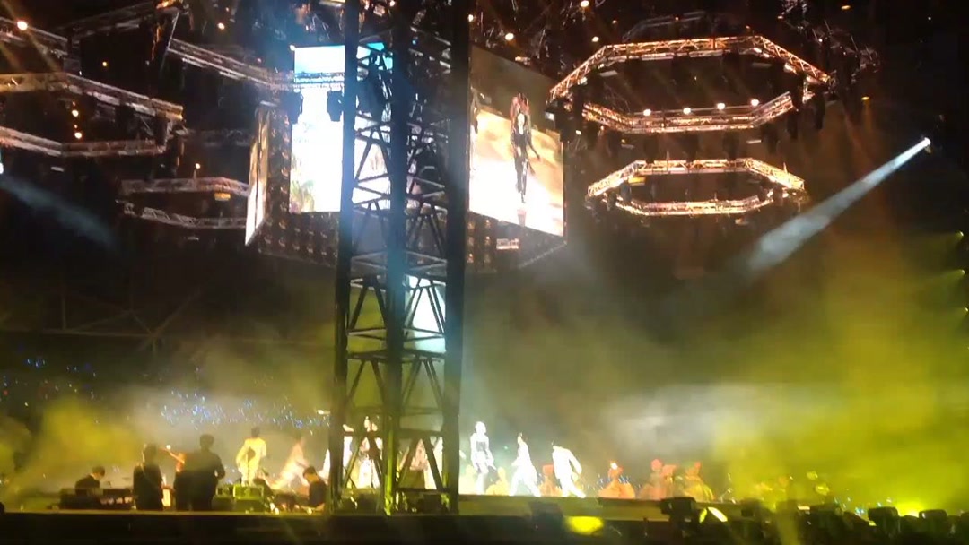 张学友2017巡回演唱会南通站第七十场小片段