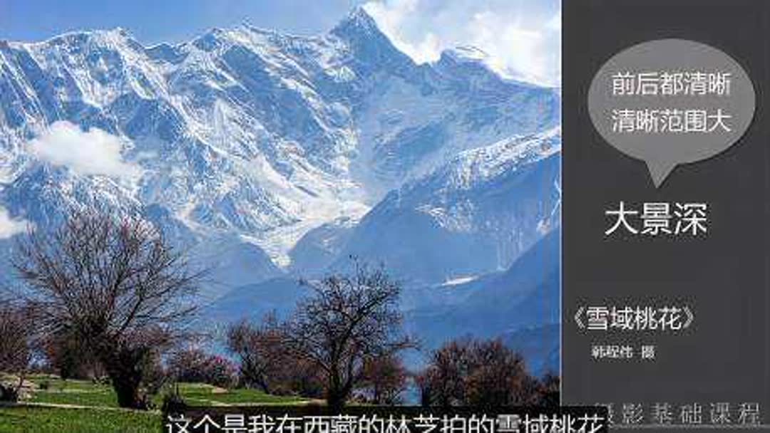 基础摄影教程,从入门走向精通-什么是大景深和短景深