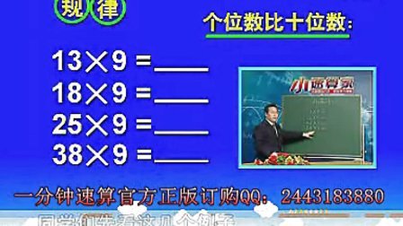 松原指算法 一分钟速算