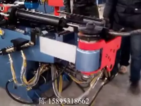 方管圆管全自动数控弯管机15895318662