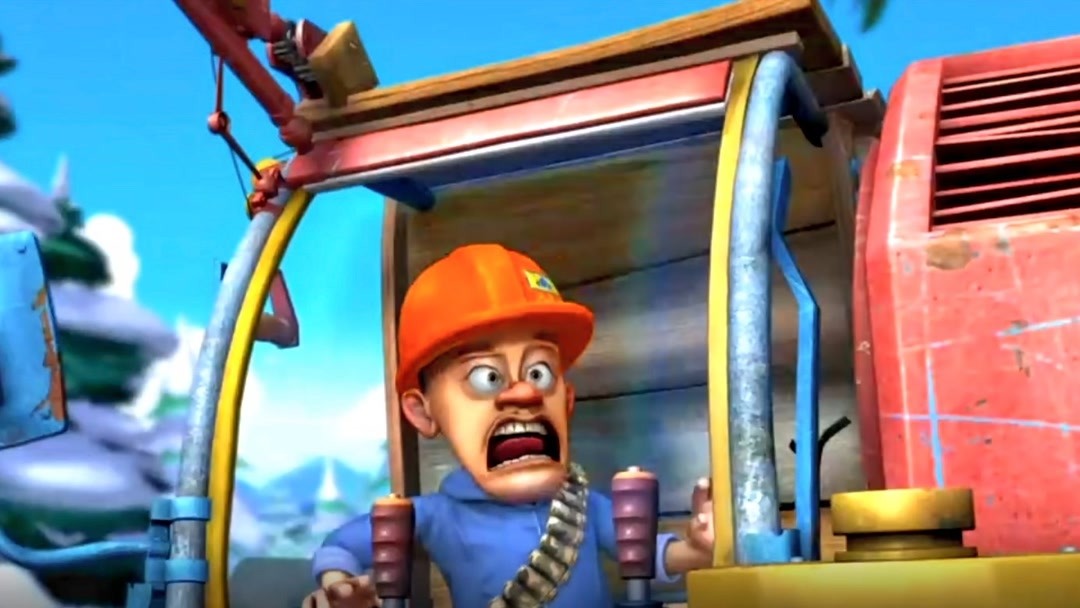 为了保护森林,小动物们联手,共同对付光头强的砍树机