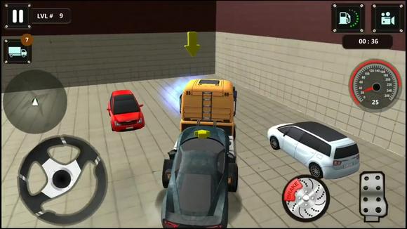 驾驶游戏城市模拟3D-在城市驾驶多重汽车,拖车,油罐车!