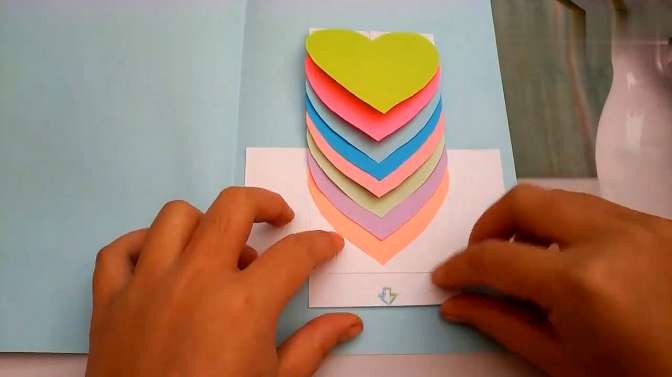 怎么做元旦贺卡最简单,简单易学又漂亮,元旦春节爱心贺卡