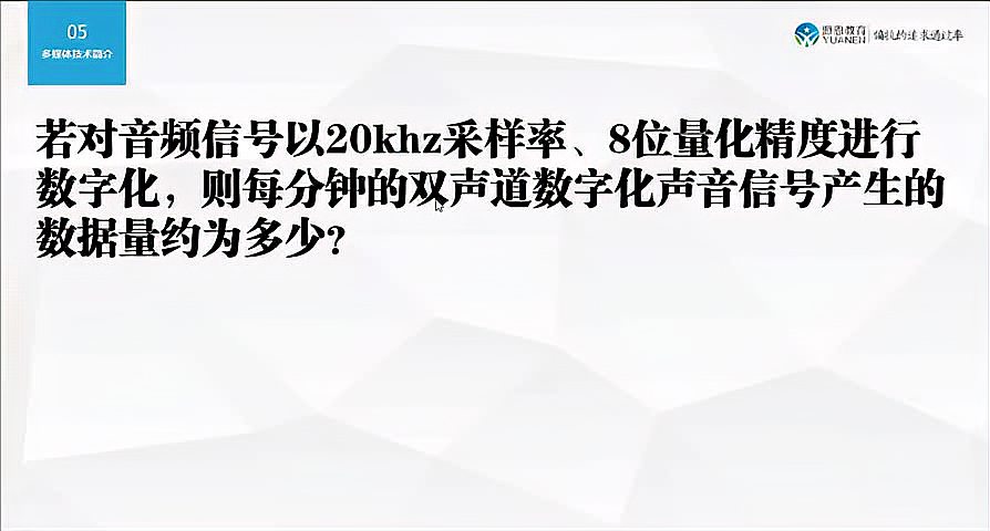14多媒体数字化之声音