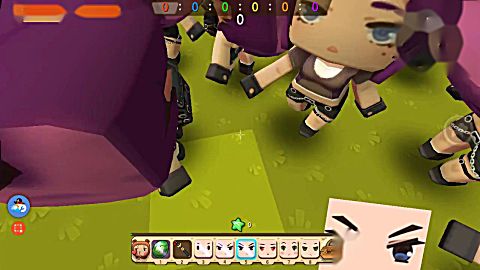 迷你世界最牛的表情可以让所有人上天