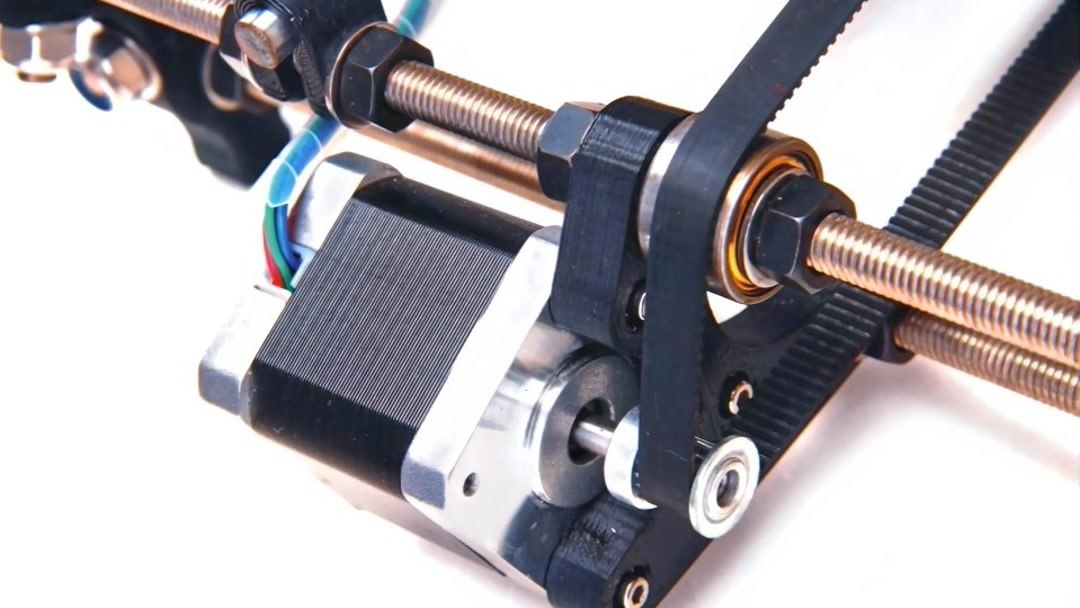 电机同步带组合移动机构:步进电机与同步带的特点、直线运动机构