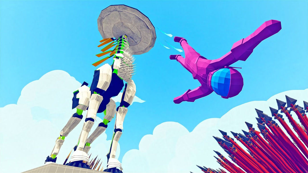 全面战争模拟器游戏 凡神投矛手寒冰弓箭手蜡烛头对战不同的兵种