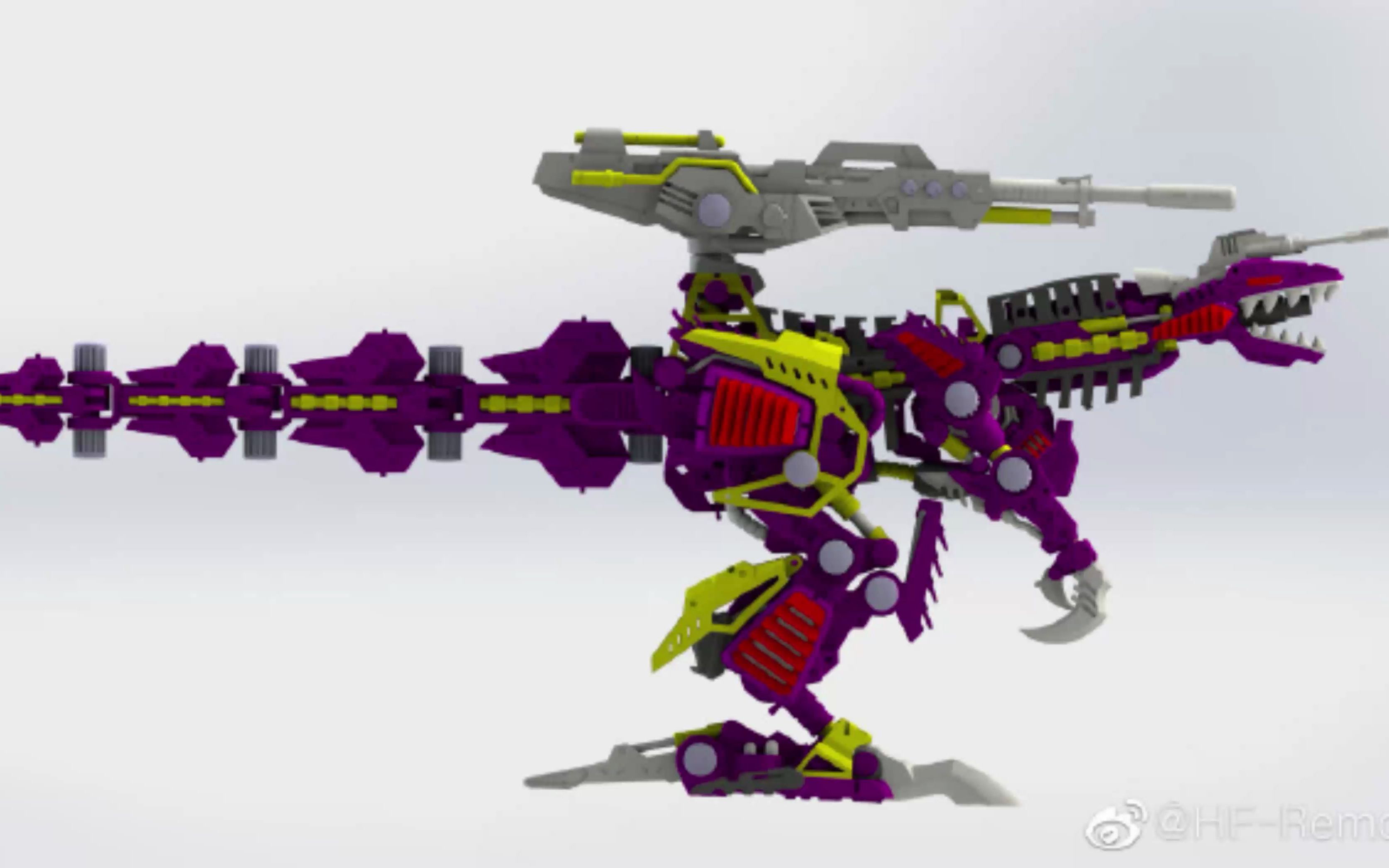 HF-Remoulding 虐杀龙改 骨架改动占90%以上