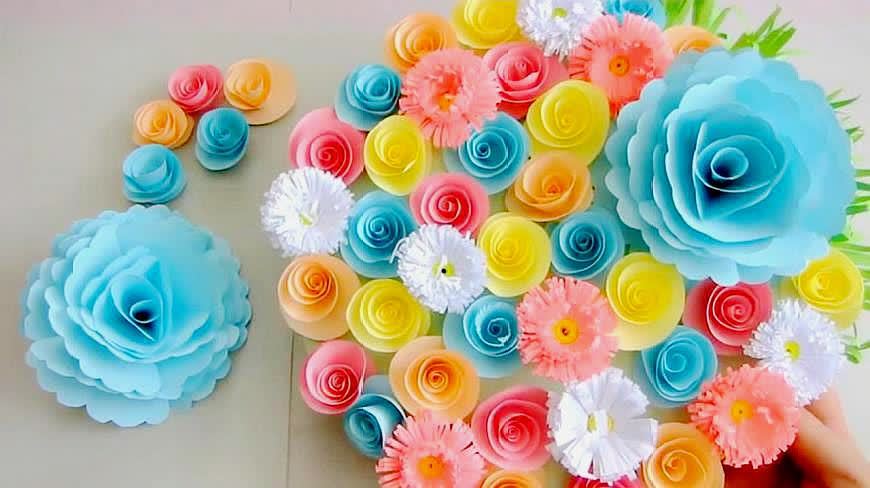 儿童手工教程:纯手工制作的立体装饰画,儿童节陪孩子一起做手工