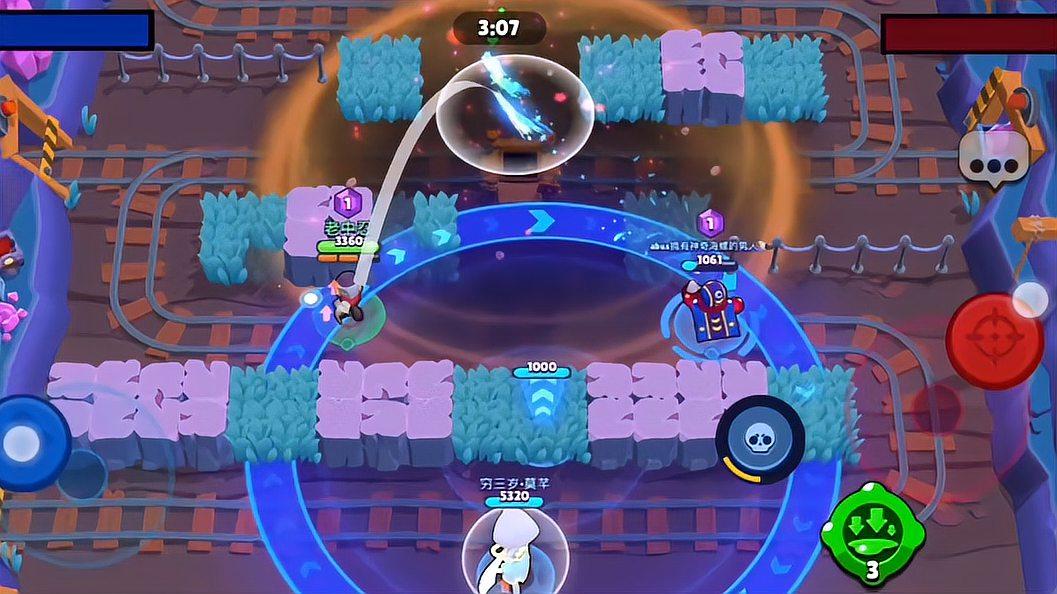 荒野乱斗:把宝石打掉容易,把宝石拿回来太难了