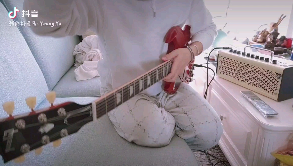 beyond 96演唱会开场曲我是愤怒.GIBSON SG61