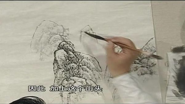 「中国书画」《芥子园画谱》笔和墨的用法(下)