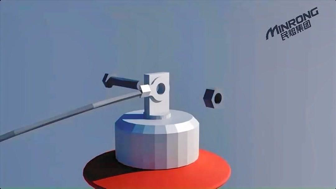 避雷器的安装动画演示,内容栩栩如生,讲解仔细,民熔