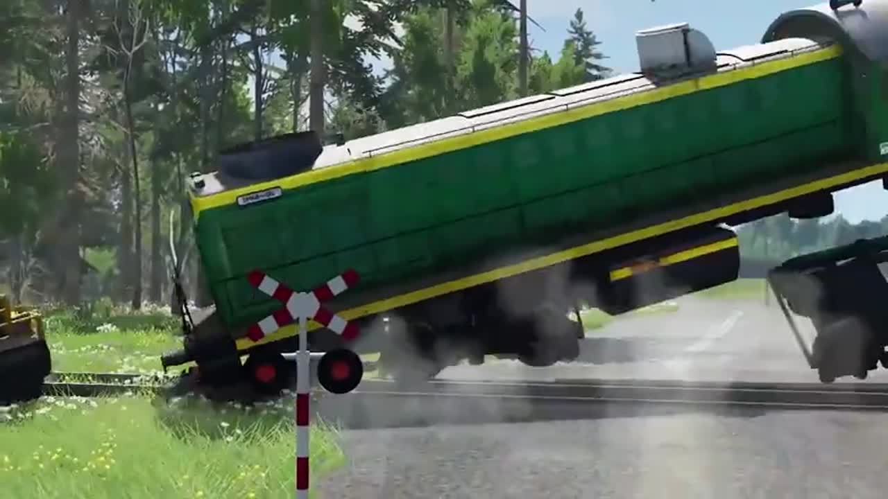 模拟器:火车必经之路被村民拦截,警车来了也没有,司机太难了