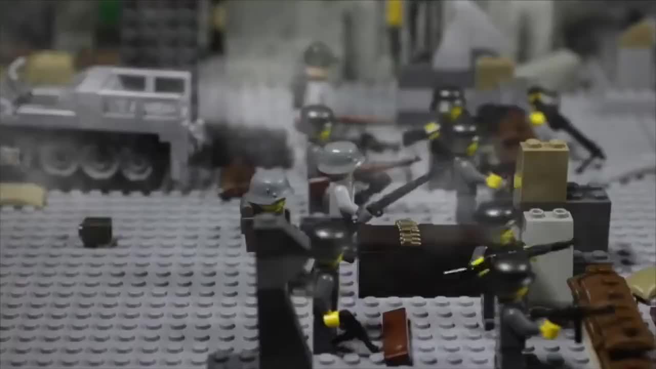 乐高二战斯大林格勒战役片段6