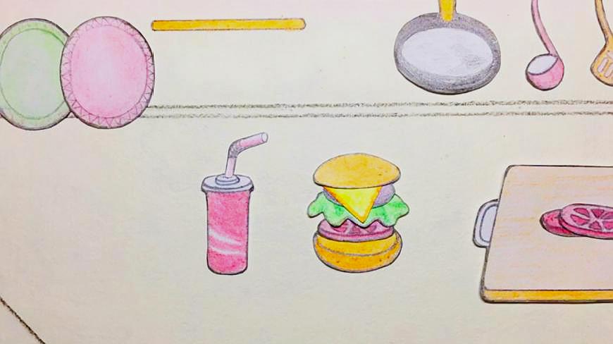 原创定格动画:制作牛肉汉堡,这么神奇的做法,你见过吗?