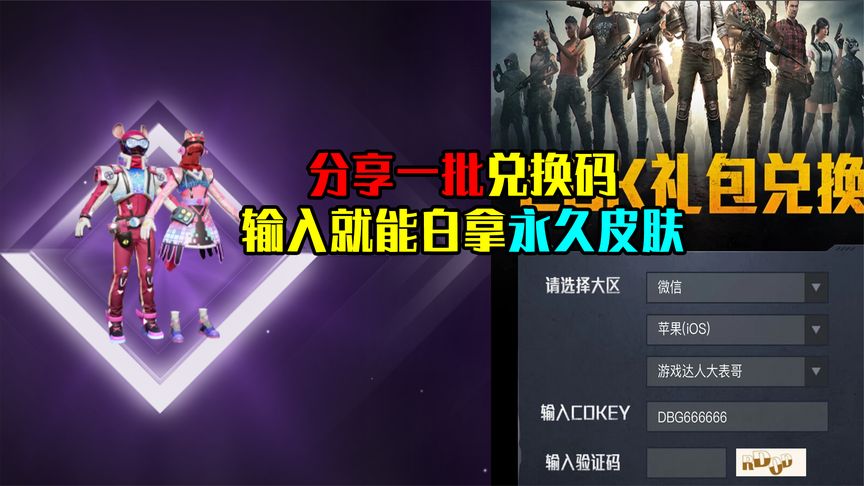 分享一批CDK兑换码!输入就能获取永久皮肤?
