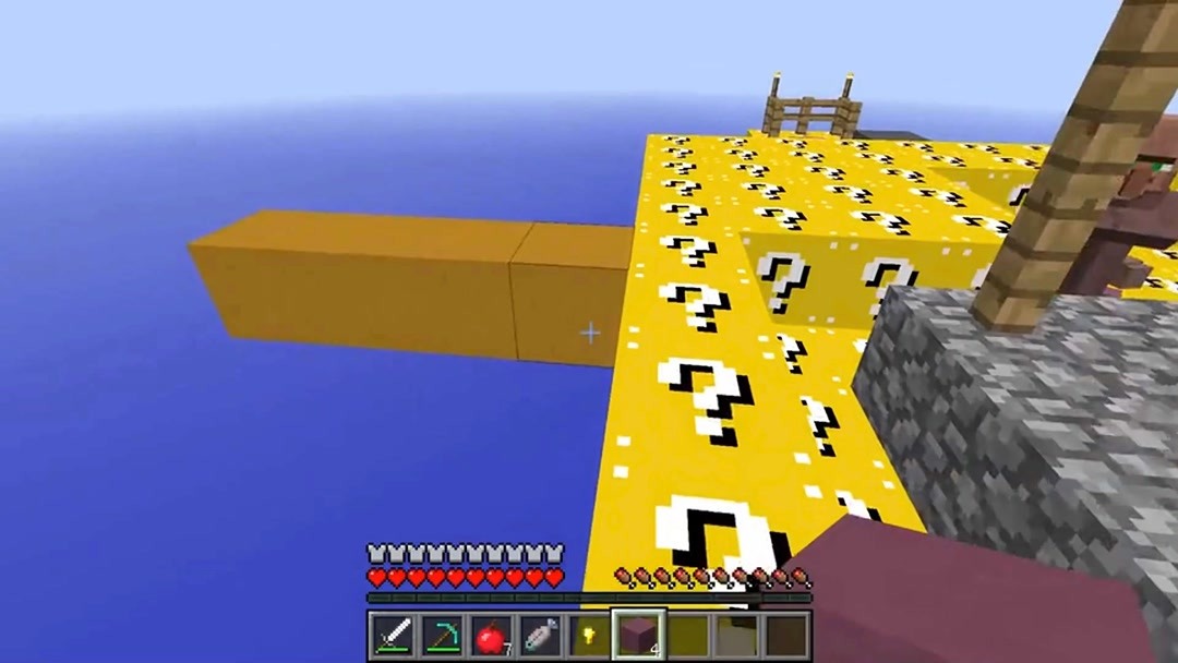 我的世界大海解说:幸运方块空岛生存