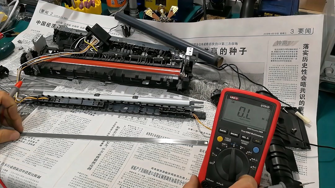 分享技巧:HP5200打印机报50.6的错误!看老师傅如何查找故障点!