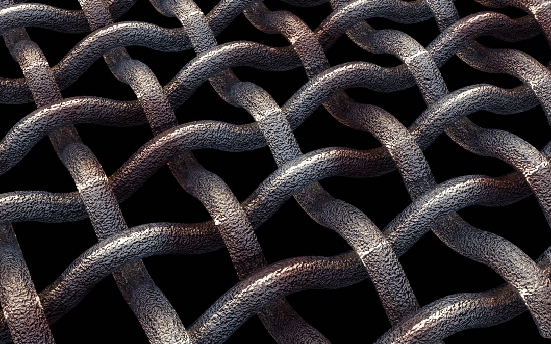 blender 利用贝塞尔曲线和阵列 制作铁丝网