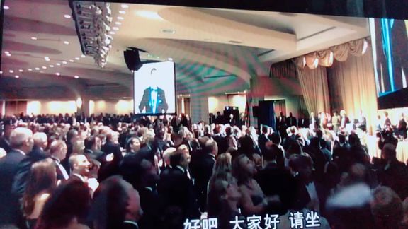 居然在一部电影里看到了两位总统