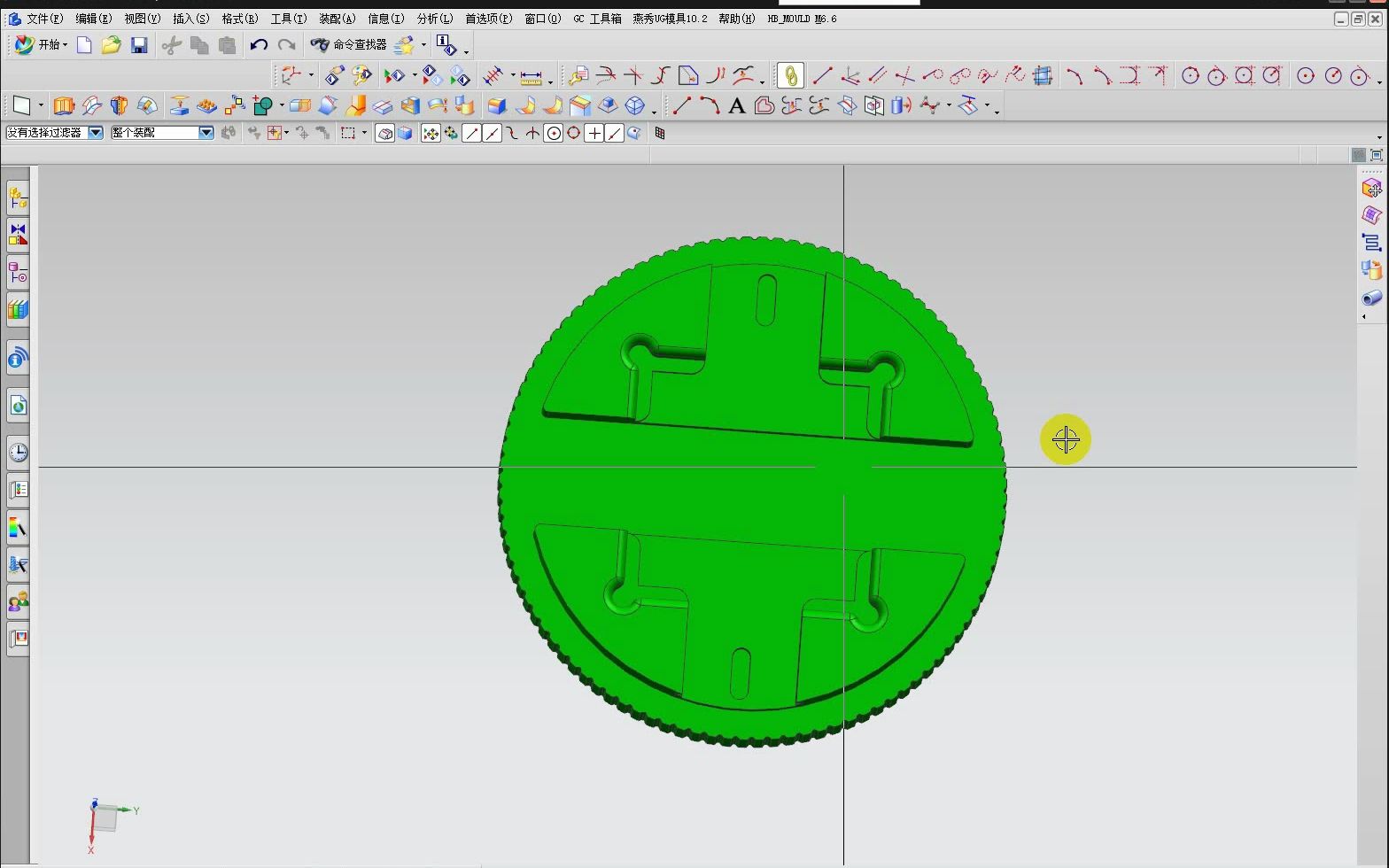 UG模具全3D设计-滑块结构