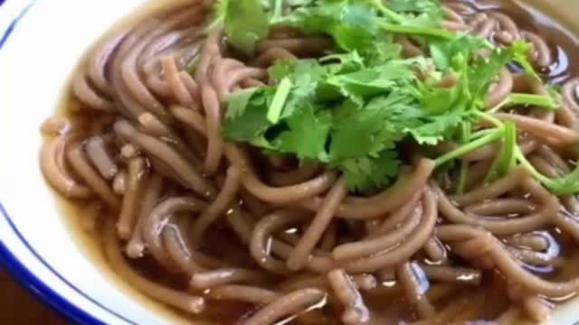自己在家也能做出一碗美味的荞麦面