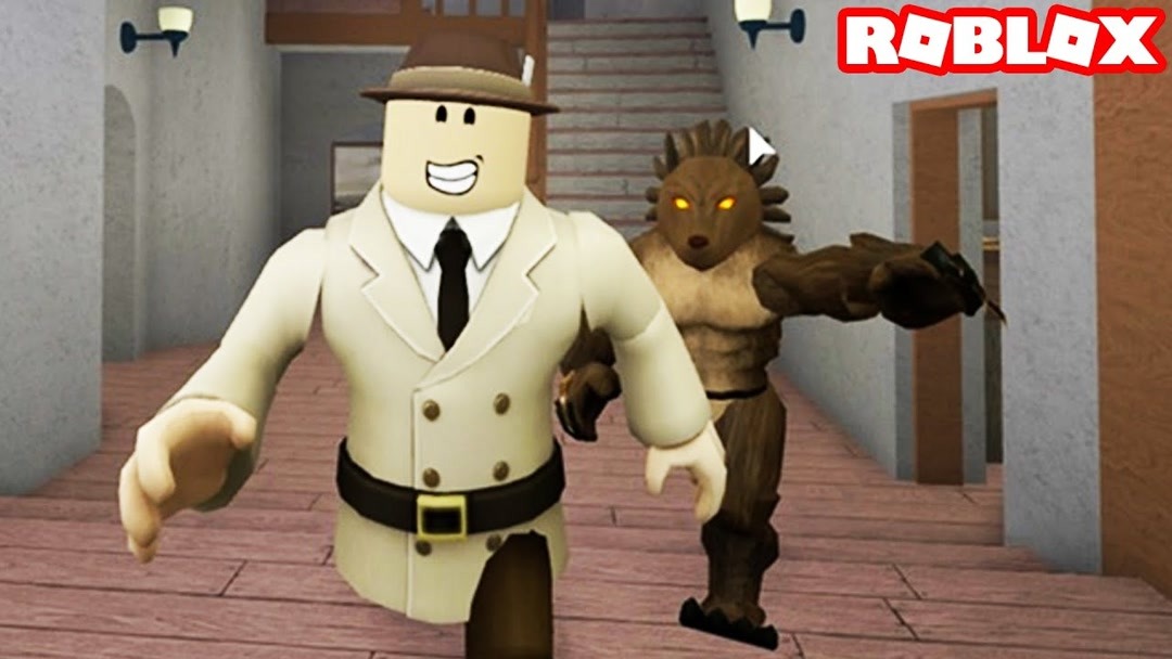 Roblox狼人杀模拟器:在树林里躲猫猫!最强猎人击败狼人!