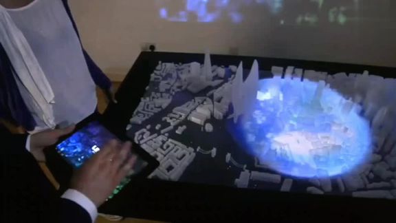 #科技沙盘 #数字沙盘 #投影沙盘 #沙盘 #3DMapping #互动多媒体