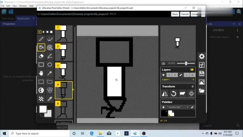 无需编程的开源游戏引擎GDevelop