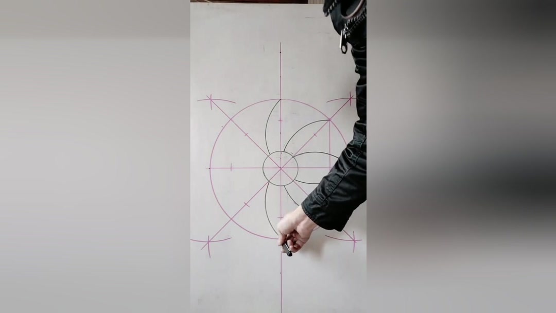 吊顶常用八莲花画法喜欢的转发分享收藏