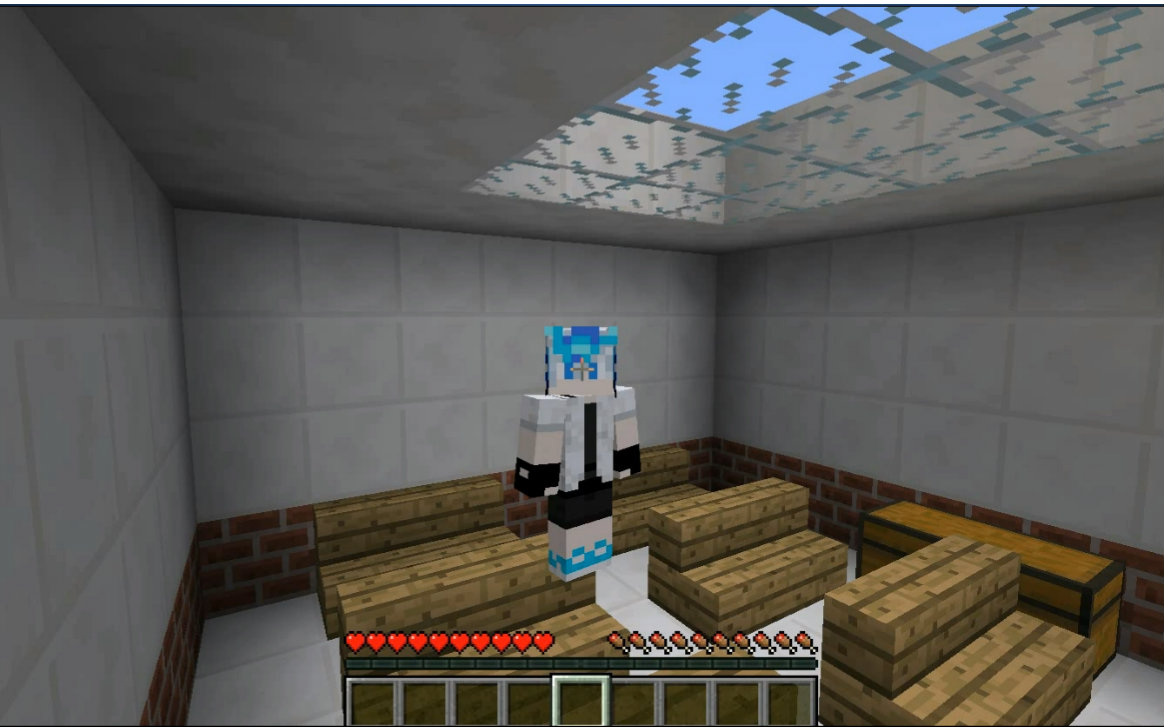 我的世界【绿光】解密地图之空中堡垒