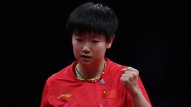 [体坛英豪]孙颖莎:女双止步八强 有一些遗憾