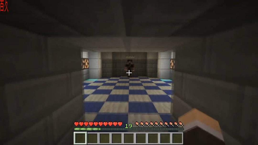 我的世界,隐藏式活塞门!我的世界百久