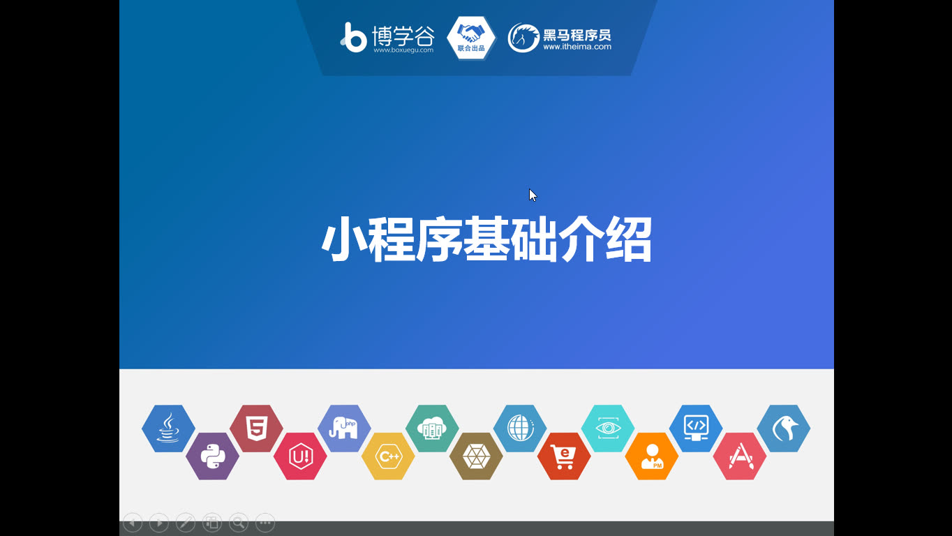 0基础五天成为微信小程序运营大咖视频