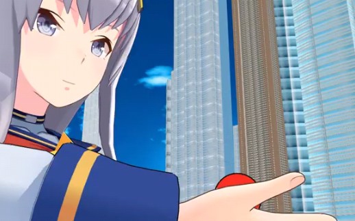 【MMD】巨大化、襲来 【巨大娘 giantess】