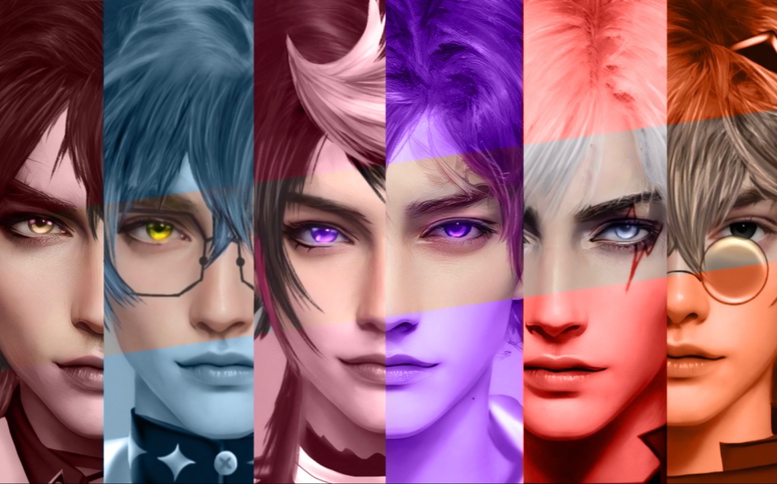 ...Luxiem/捏脸】进来认领真人画风的外敷(已换源至2.0版本,细节有修改)