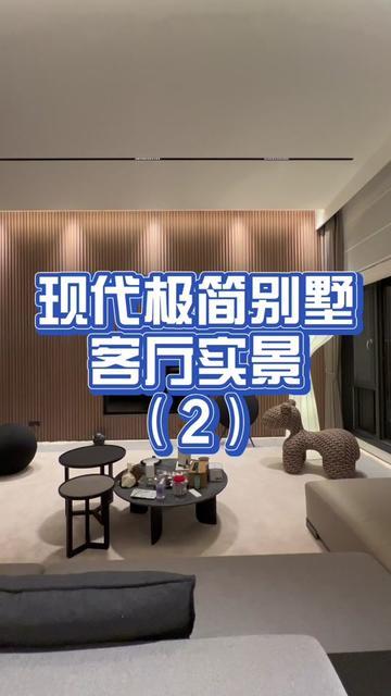 别墅设计用现代极简的风格一样可以很棒