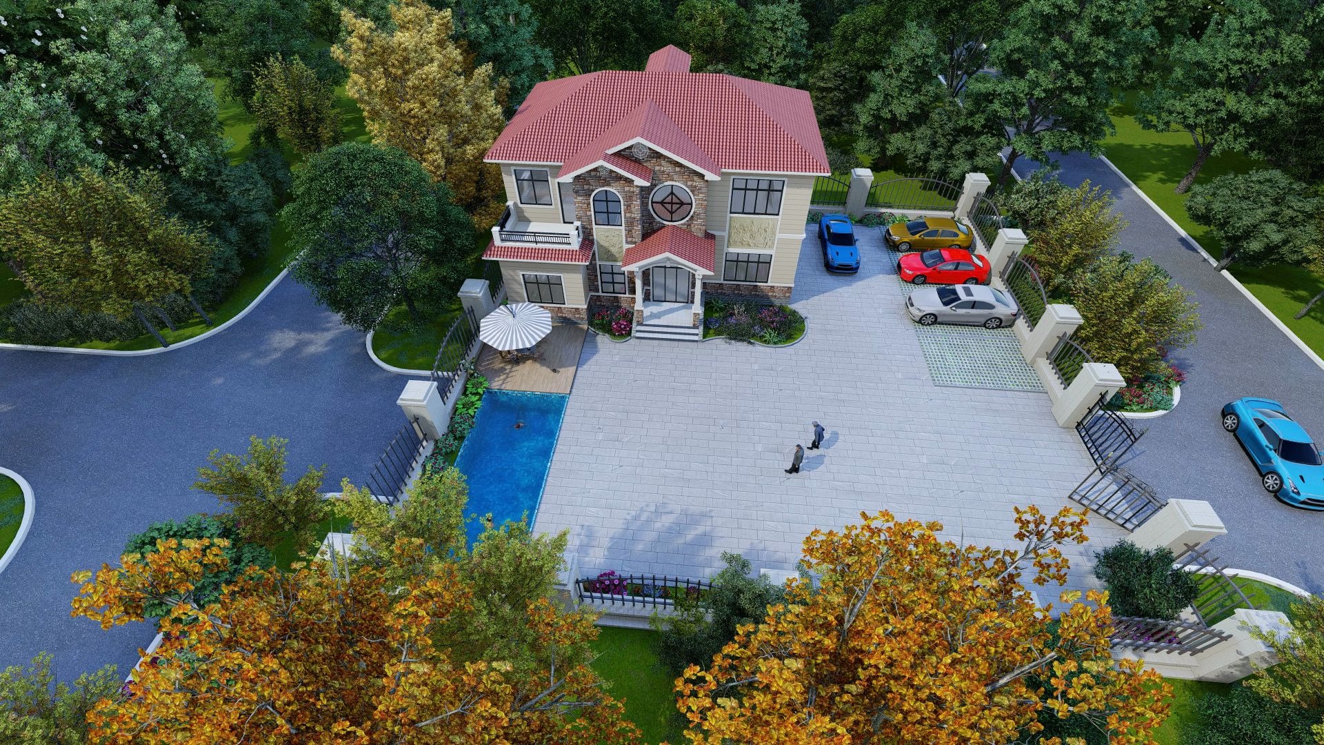 二层别墅模型lumion新手制作 求大神指点