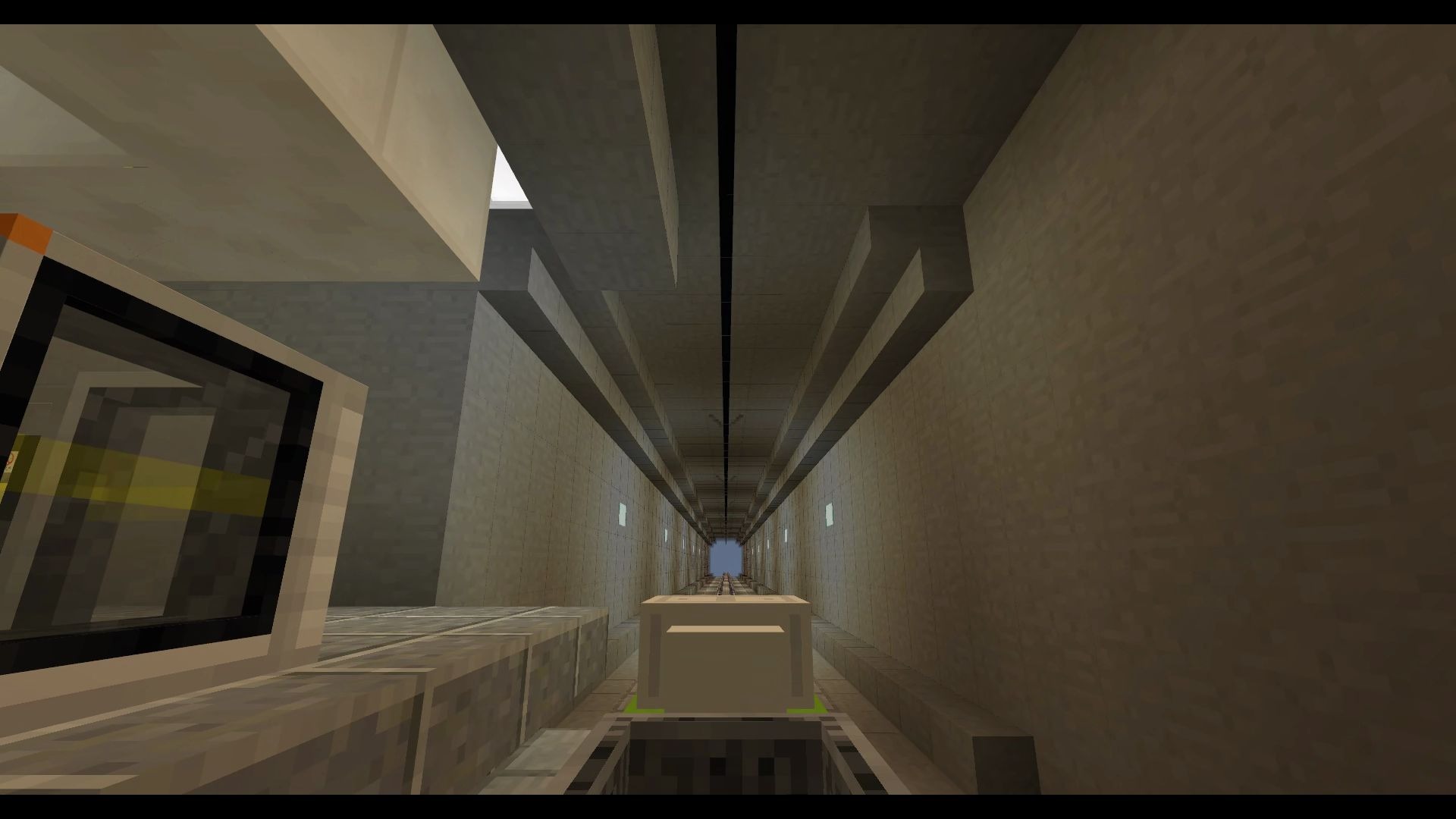 【Minecraft】在MC中建造上海地铁!shanhaii服务器2号线地下段POV