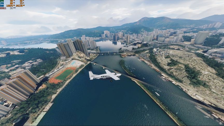 微软模拟飞行2020 - 香港