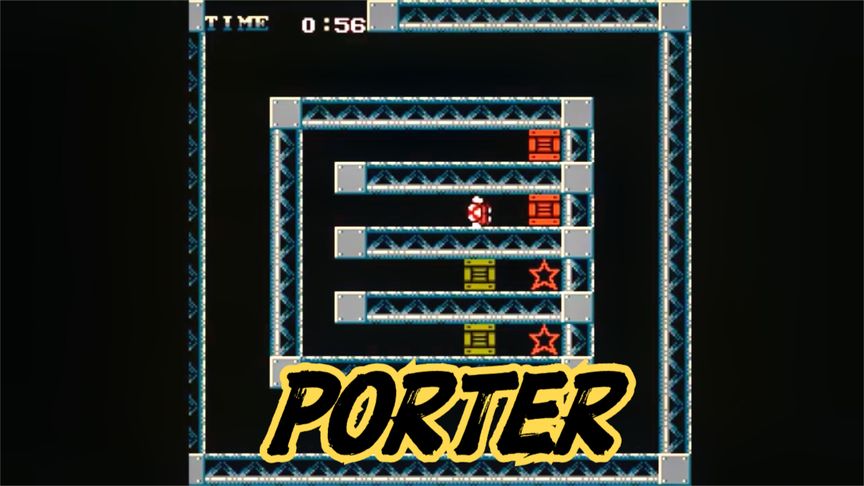 【FC最强益智游戏】FC《推箱子》游戏实录系列#1