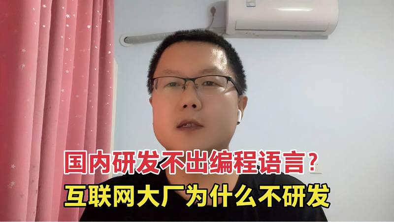 国内有这么多厉害的互联网公司,为什么就没有自己的编程语言呢?