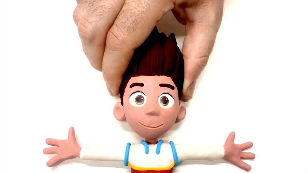 神奇橡皮泥人!汪汪队阿奇是怎样捏出来的呢